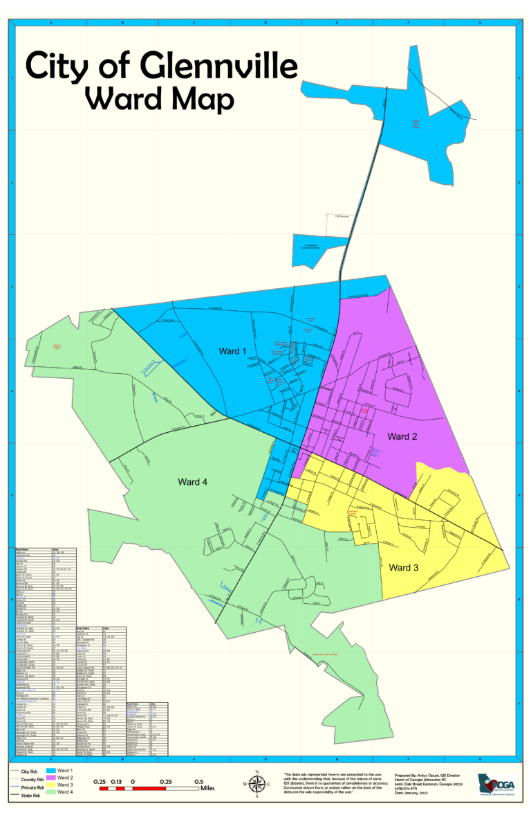 Wards - City of Glennville Georgia