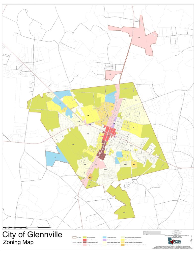 Zoning Map - City of Glennville Georgia